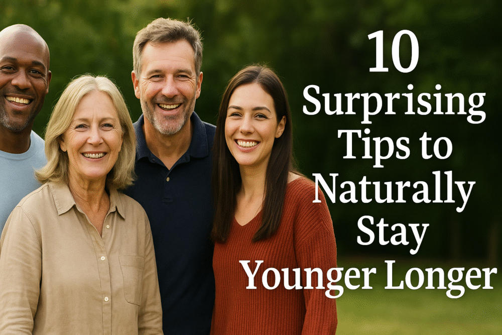 10 Surprising Tips to Naturally Stay Younger Longer