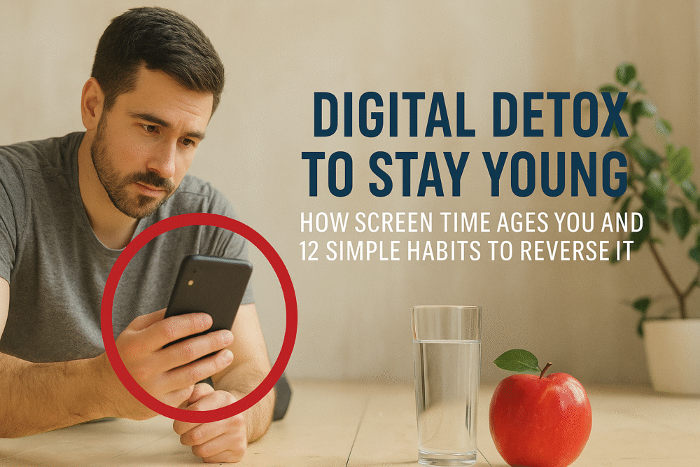 Digital Detox to Stay Young: How Screen Time Ages You and 12 Habits to ...